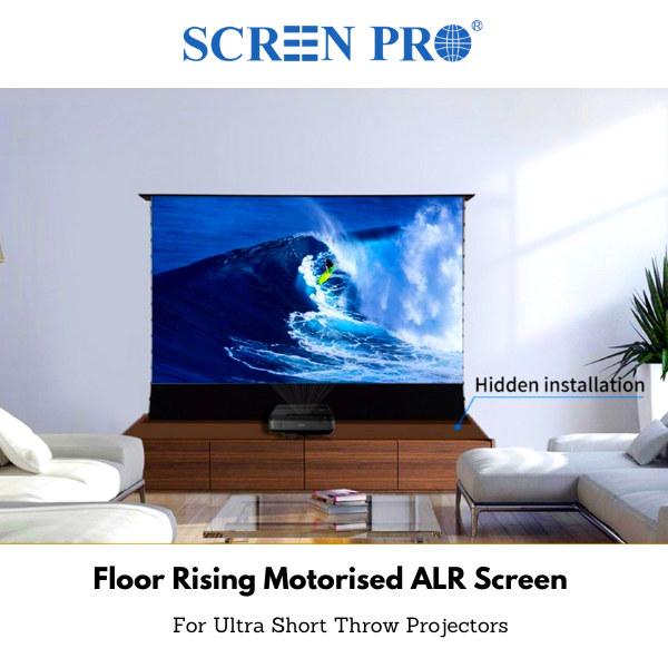 Inflatable Movie Screen Outdoor SCREENPRO 150 Inch Floor Rising ...
